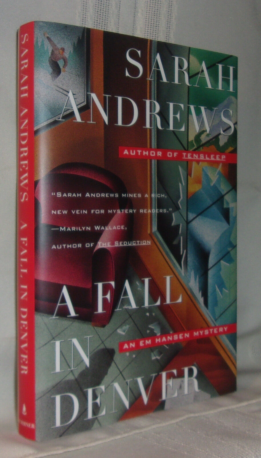 Sarah Andrews A FALL IN DENVER First Ed SIGNED Mystery HC DJ Geology ...