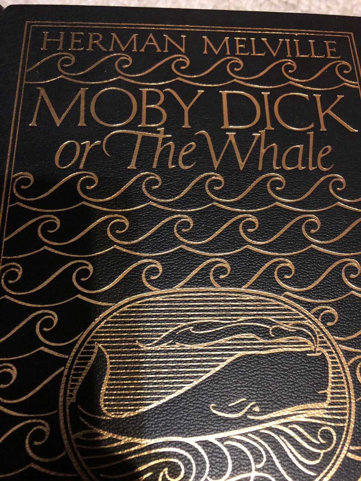 Moby Dick By Herman Melville Easton Press Collector ' S Edition Leather ...